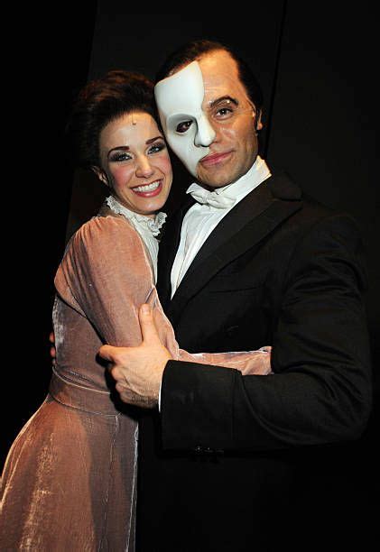 Sierra Boggess And Ramin Karimloo Pose Backstage Following The World