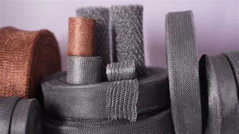 Knitted Wire Mesh Shielding Knitted Wire Mesh Manufacturer From Mumbai
