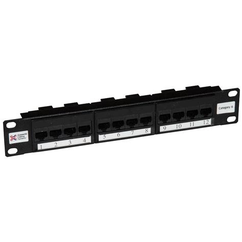 12 Port Cat6 10 Utp Patch Panel 10 Patch Panels