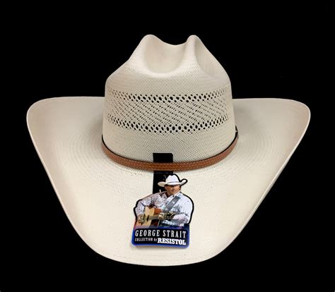 Resistol George Strait Colt 10x Straw Hat Davids Western Wear