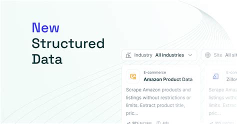 Get Structured Data From Popular Websites Zenrows