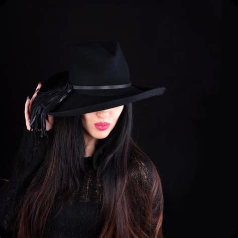 Premium Photo Side View Of Woman Wearing Hat