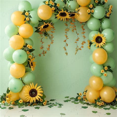 Sunflower Balloon Arch Etsy
