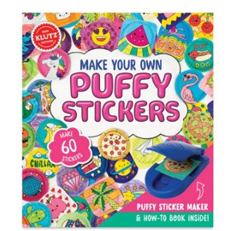 Make Your Own Puffy Stickers The Smiley Barn