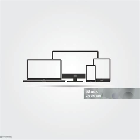 Scalable And Flexible Web Design Concept Stock Illustration Download