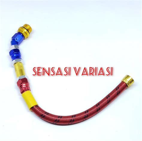 Tutup Oli Mesin Matic Selang Double Honda Yamaha Universal Matic Dan Bebek Lazada Indonesia