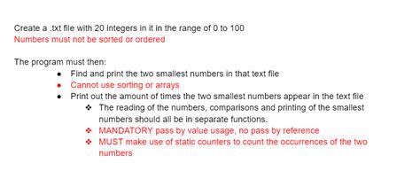 Solved Complete Program In C Thorough Comments And Optimize
