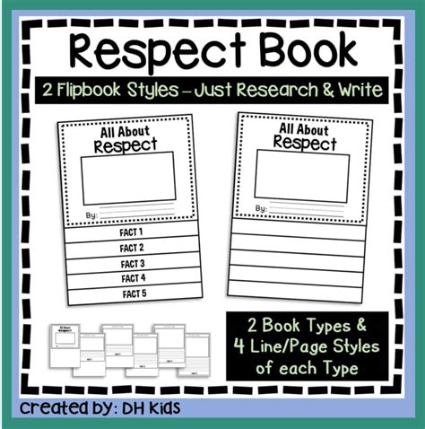 Respect Report Character Trait Research Project Sel Social Emotional Book Respect Report Character Trait Research Project Sel Social Emotional Book