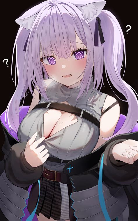 Nekomata Okayu And Nekomata Okayu Hololive Drawn By Shumpi Danbooru