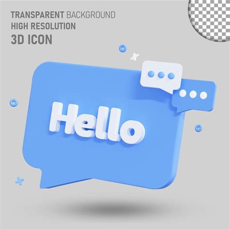 Premium Psd Psd 3d Message Icon