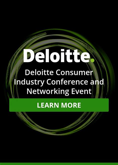 Tanner Murphy On Linkedin Deloitte Consumer Industry Conference And Networking Event