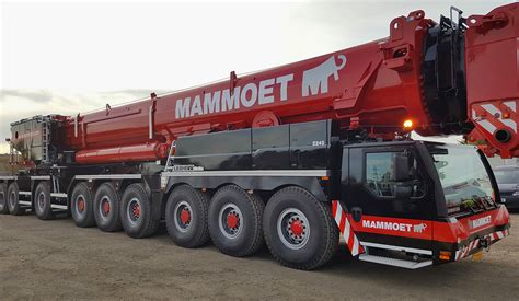 Mammoet Adds Second Liebherr LTM 1750 9 1 All Terrain Mobile Crane To