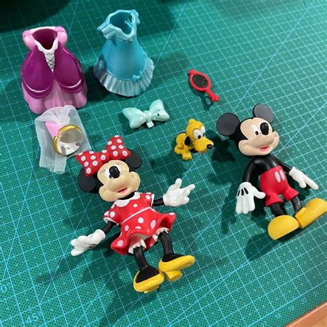 Action Figure Disney Mickey Minnie Mouse Dress Up ORIGINAL NEW Toys