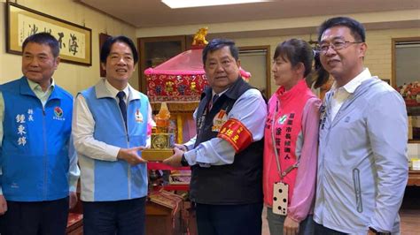 粉紅超跑今晚凌晨開跑 賴清德恭迎白沙屯媽祖聖尊出神龕