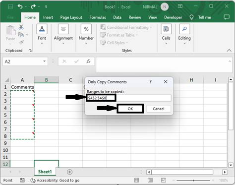 Excel 如何只复制批注到另一个单元格中极客笔记 Excel 如何只复制批注到另一个单元格中极客笔记