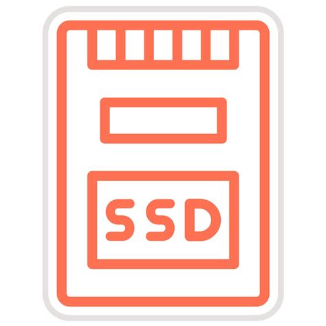 Premium Vector Ssd Vector Icon Design Illustration