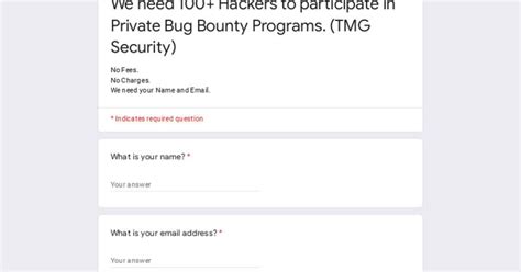 Mayank Gandhi On Linkedin We Need 100 Hackers To Participate In Private Bug Bounty Programs Tmg