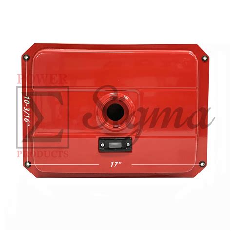New 4 Gallon Red Fuel Tank Fits Most Open Frame 5 7kw Diesel Generator