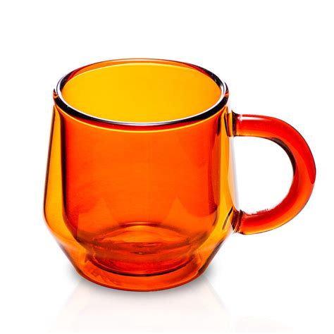 Double Walled Glass Coffee Mugs Set Of 2 Hearth Goods
