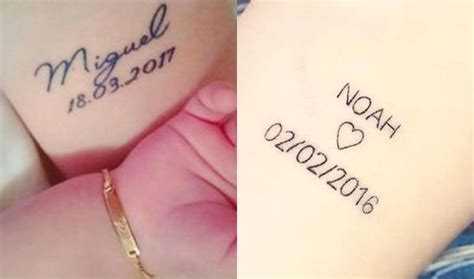 Tatuagem o nome do filho 18 ideias incríveis para se inspirar