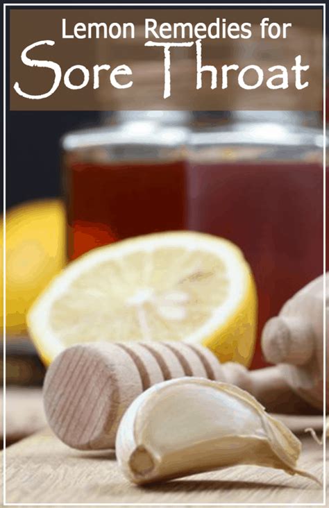 How To Cure Sore Throat With Lemon
