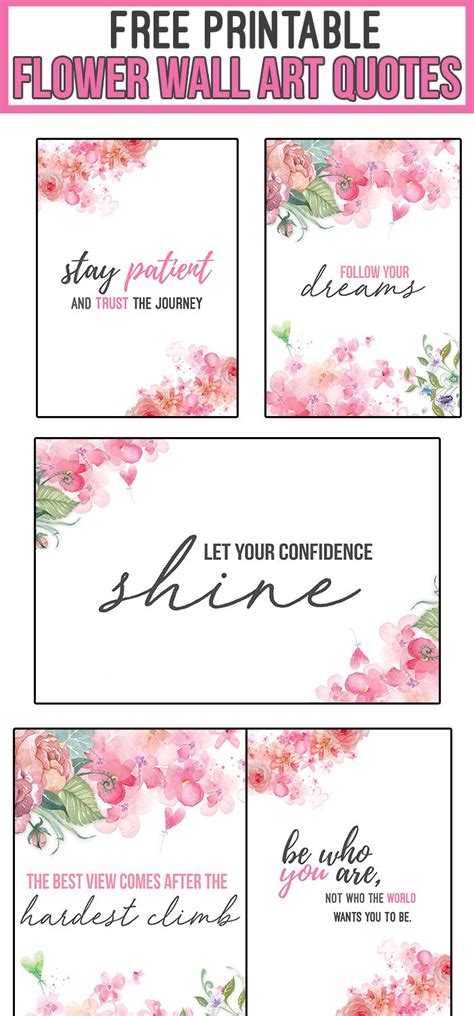 13 Free Floral Wall Art Printables Nikkis Plate