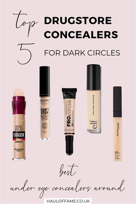 Top 5 Best Drugstore Concealers For Dark Circles Haul Of Fame Video