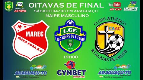 LIGA GOIÁS GYNBET 2024 MAREC MARA ROSA X C A ATALAIAS DE CRISTO
