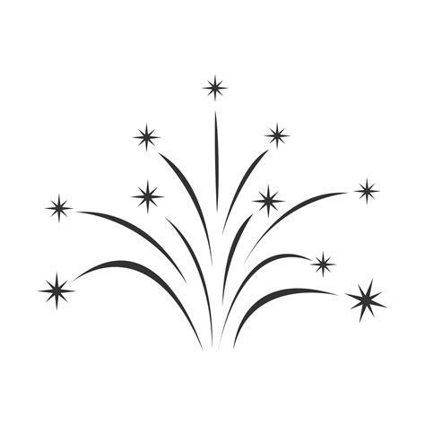 Simple Fireworks Icon Isolated Illustration 47390842 Vector Art At Vecteezy