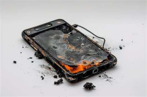 Premium Photo A Broken Cell Phone Lies Abandoned On The Ground Its