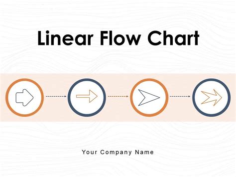 Linear Flow Chart Decision Making Process Approach Information Evaluate