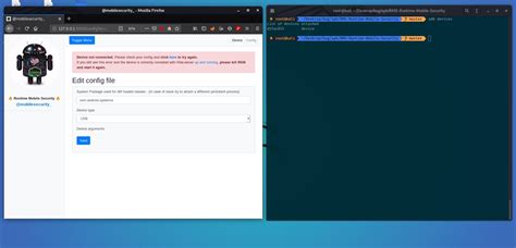 Not Connecting Devices Issue M Bilesecurity Rms Runtime Mobile