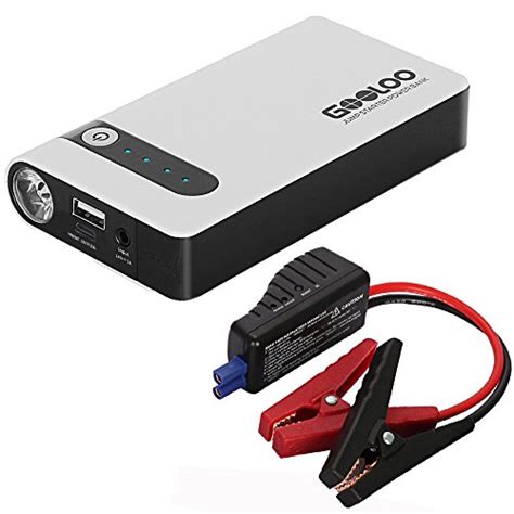 GOOLOO 450A Peak Portable Car Jump Starter 10000mAh Phone Power Bank
