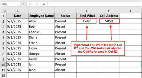 How To Find Text In Range And Return Cell Reference In Excel Excel