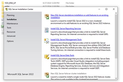 آموزش نصب نرم افزار Sql Server Enterprise 2022 ویدئو