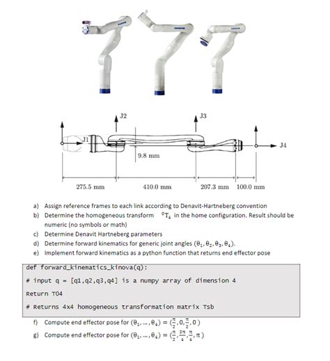 A Assign Reference Frames To Each Link According To Chegg Com