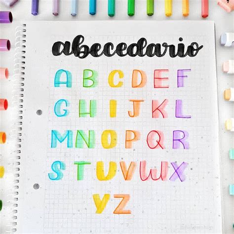 Abecedario Estilos De Letras Tipos De Letras Abecedario Plantillas De Porn Sex Picture