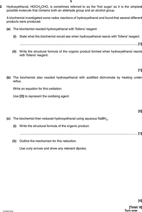 Ocr A Jan 2010 Paper 4 Q2 With Explained Solutions