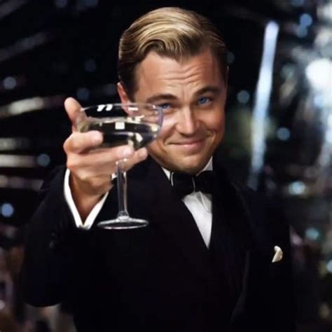 Create Meme Leonardo Dicaprio The Great Gatsby A Toast To Those Pictures Meme