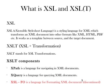 Extensible Stylesheet Language Transformation Or Xslt Ppt Web