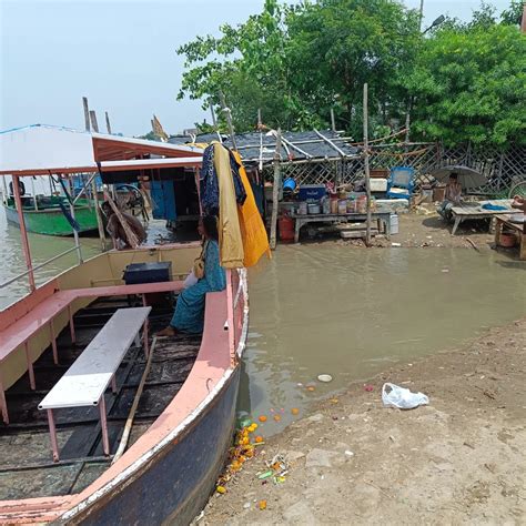 Yamuna Reclaims Its Land On Flood Plain Ghats Submerged Vrindavan Today