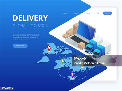 아이소메트릭 물류 고 배달 인포 그래픽입니다 배달 집 그리고 사무실입니다 도시 물류입니다 창 고 트럭 지게차 택배 무인 항공기 및 배달 사람 벡터 일러스트 레이 션 0명에