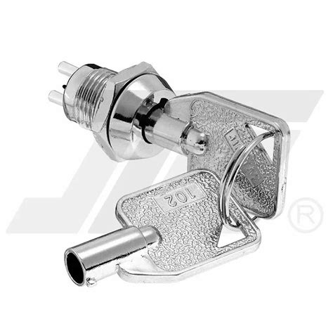 12mm Keylock Switch With Tubular Key High Quality Taiwan 12mm Keylock