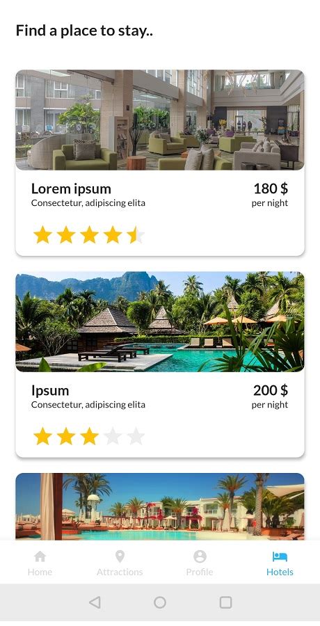 Flutter Travel App For Tourism By Hareralabs Codecanyon