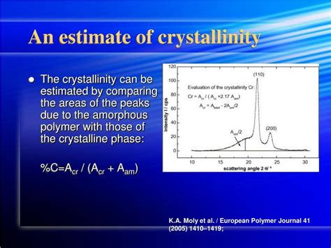 PPT Crystallinity In Polymers PowerPoint Presentation Free Download ID 1267104