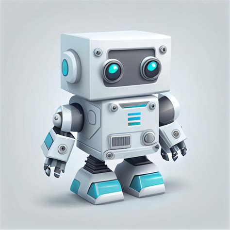 Premium Ai Image White Robot Chat Bot Artificial Intelligence