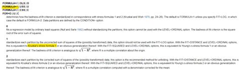 Solved How To Reproduce Sas Multidimensional Scaling Mds Jmp User Community