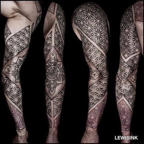 Started To Extend This 3 4 Sacred Geometry Sleeve I Did Few Weeks Ago