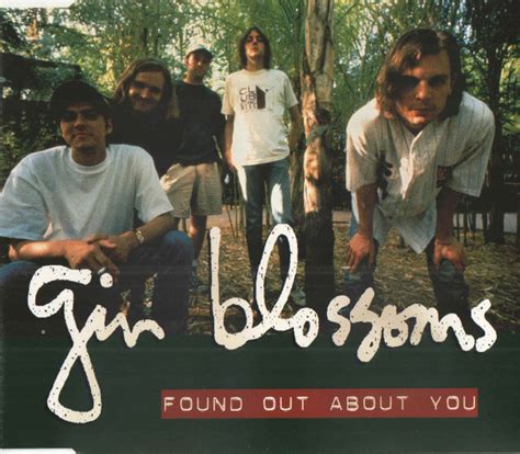 Gin Blossoms Found Out About You 1993 Cd Discogs