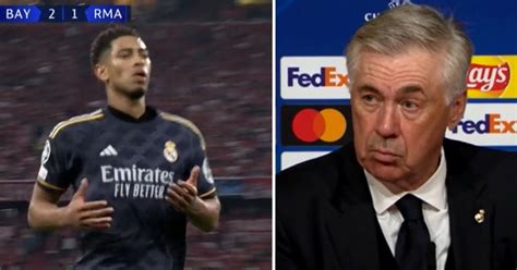 Volverá Ancelotti Explica Qué Le Pasa Exactamente A Bellingham